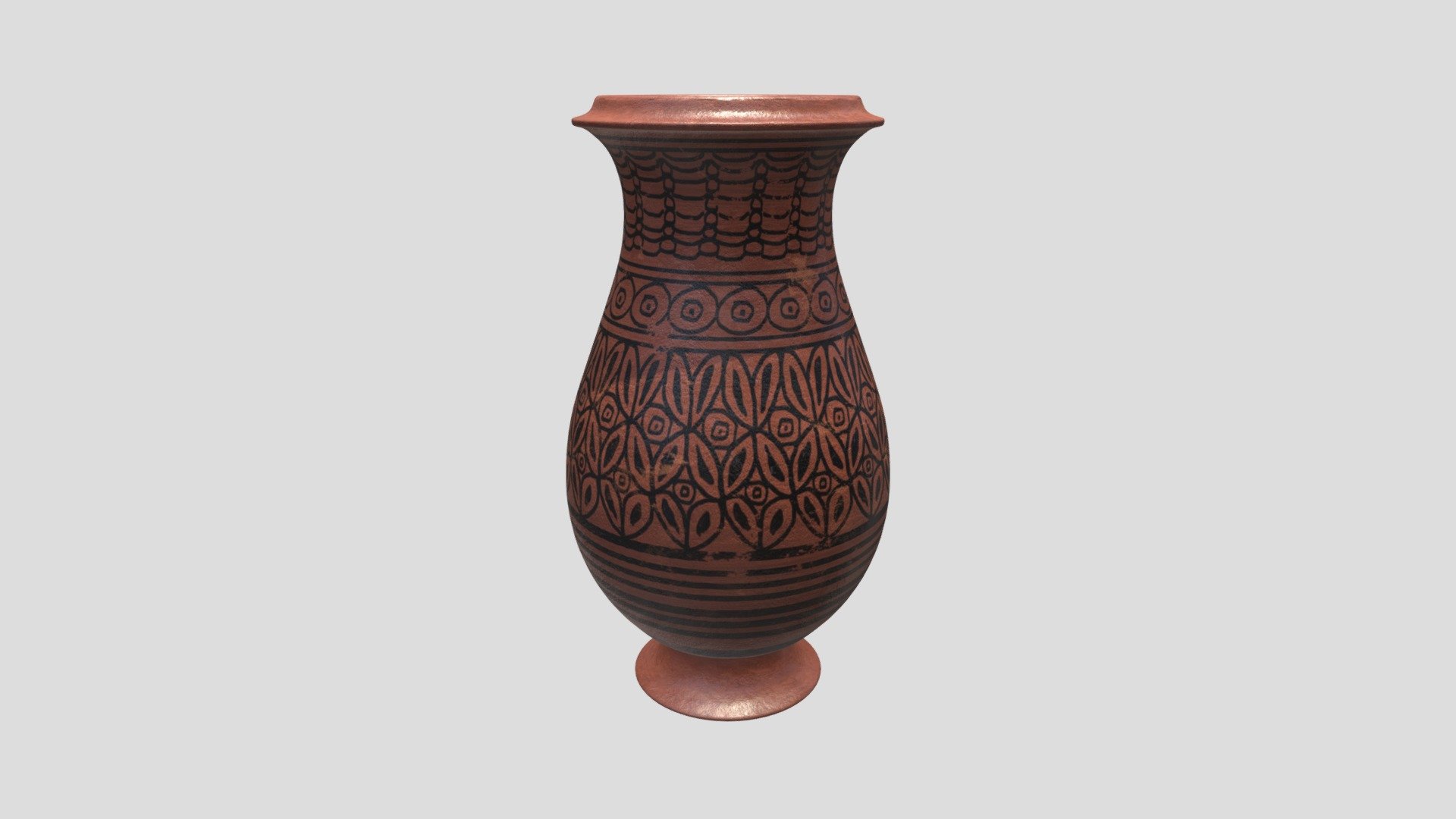 Harappan Pot - 3D model by sumeetjadhav701 [c92e2af] - Sketchfab