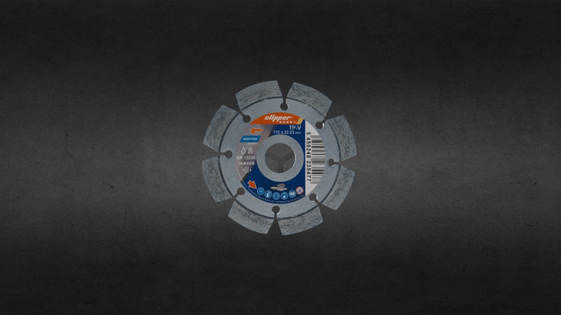Diamond blade - 3D model by CNAUX (@tomasz.wochna) [c92efbe] - Sketchfab