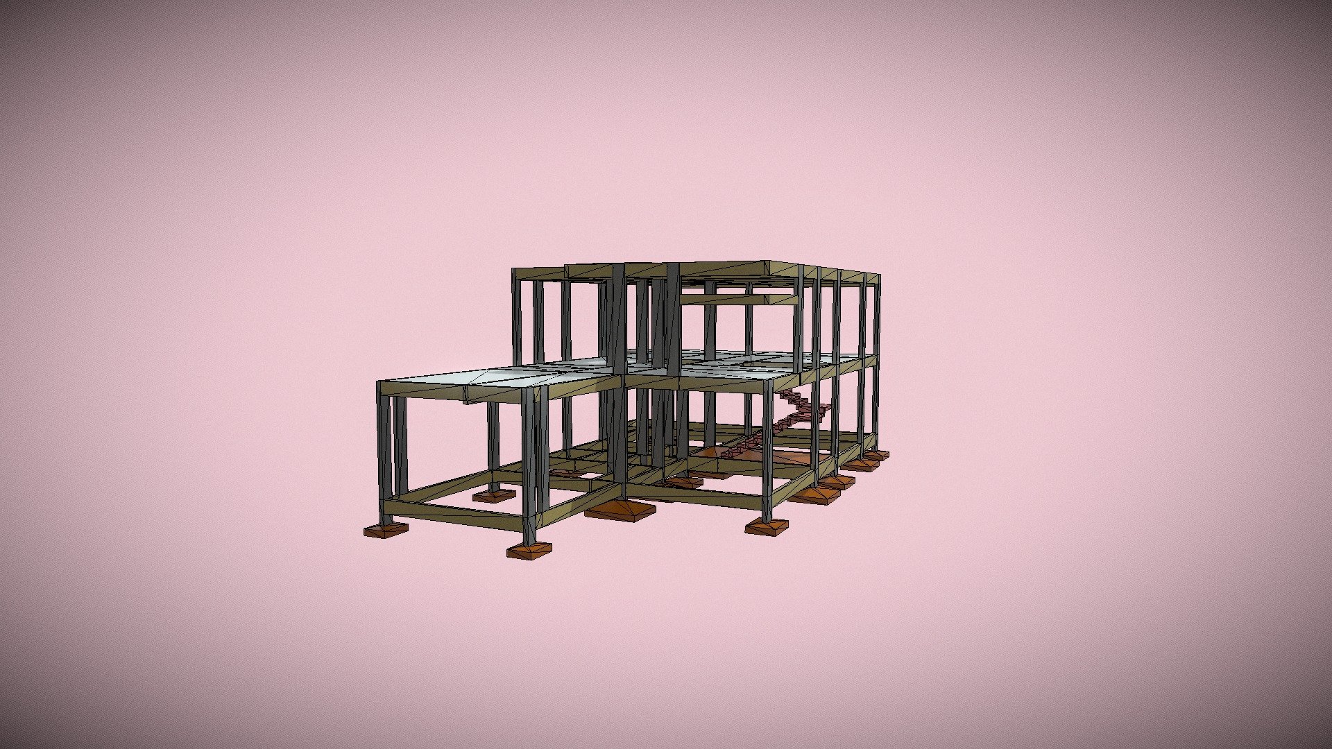 Leandro - Casa - 3D model by helveciopereira [c930afa] - Sketchfab