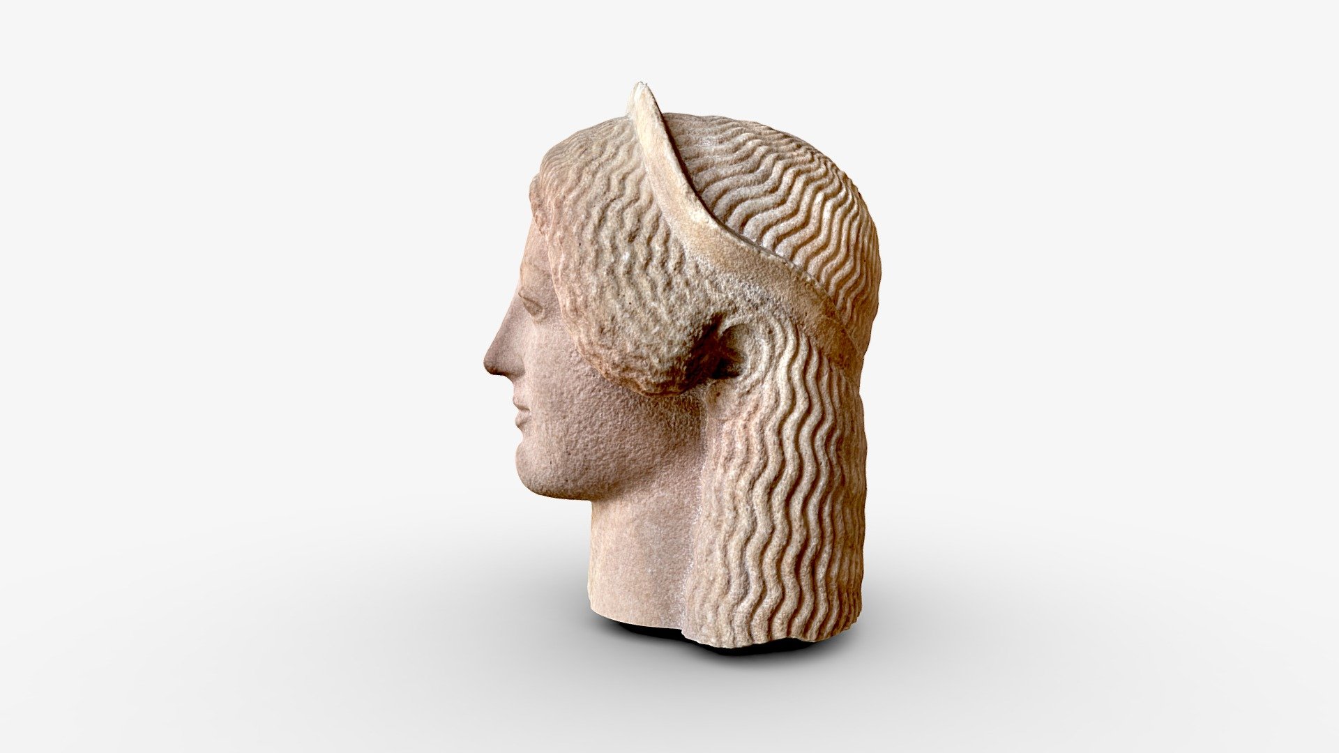 Head of a Sphinx - Download Free 3D model by Fabian Mohr (@fabianmohr ...