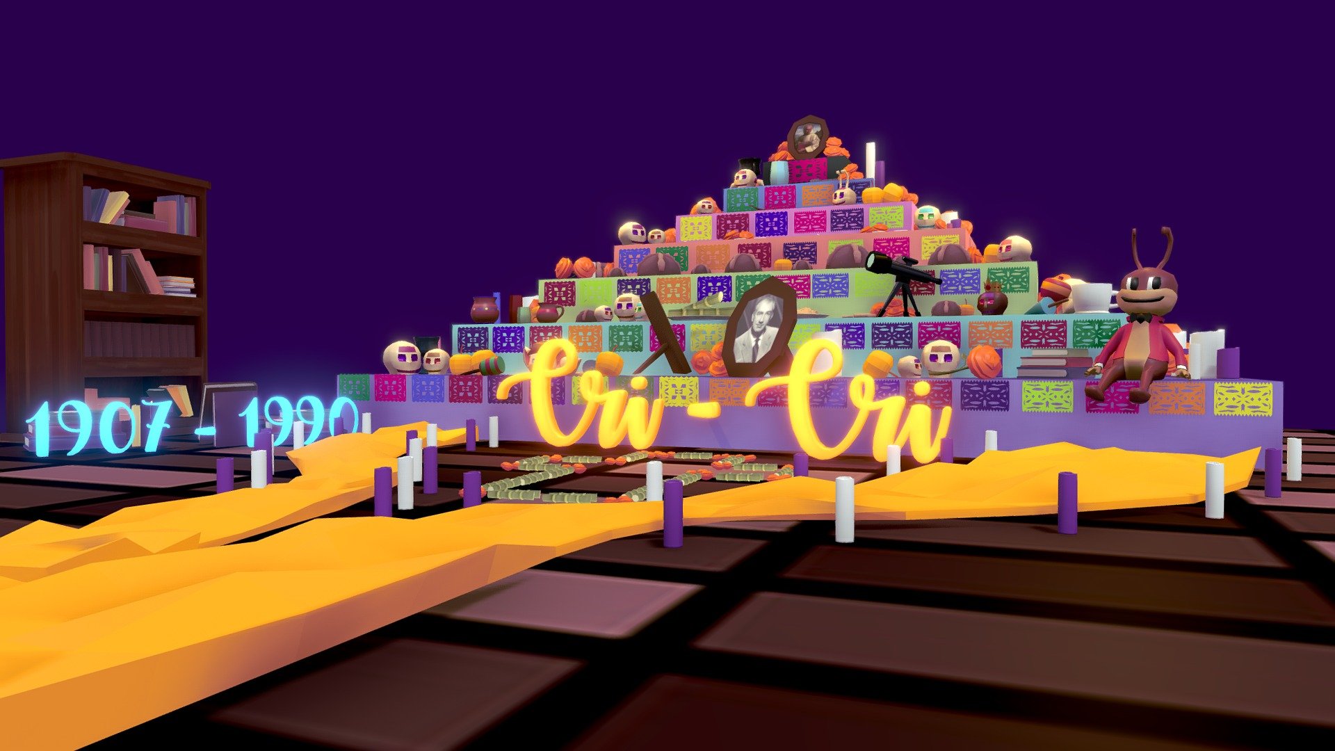 Altar Cri-Cri - Equipo 1 - Download Free 3D model by AlondraAlvidrez ...