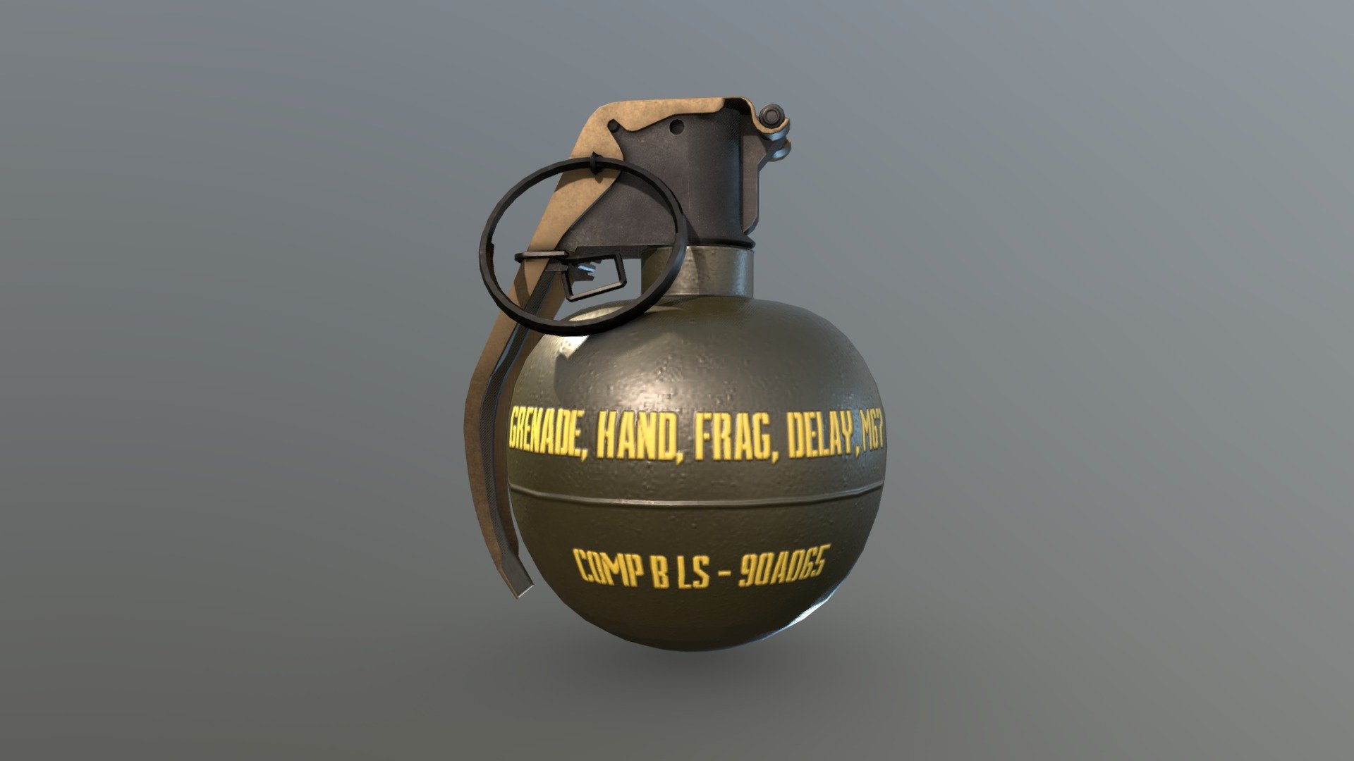 M67 Grenade - Marc Pérez Olivas - 3D model by Marc Pérez (@marcperez3d ...