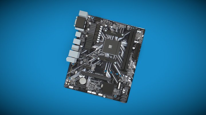 Motherboard 3D models - Sketchfab