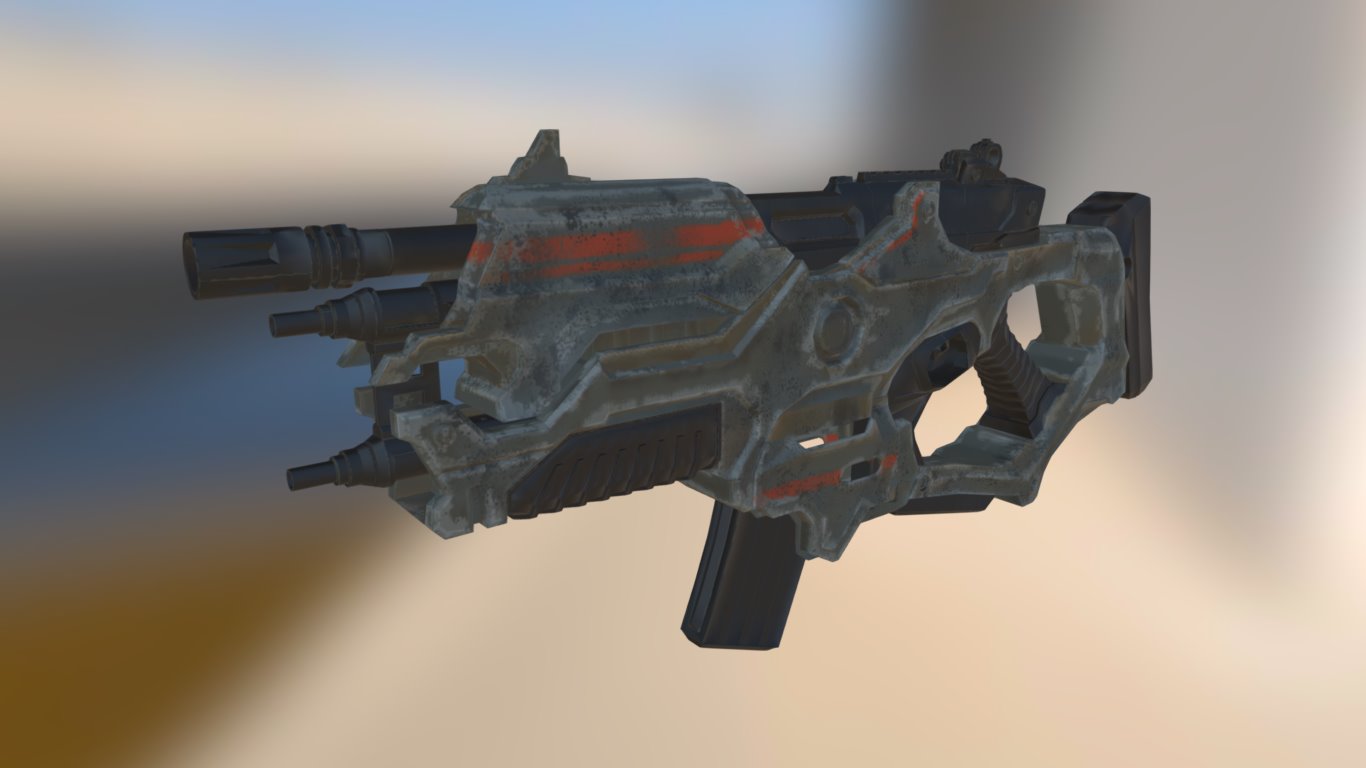 smg - 3D model by Andrey_trava [c934783] - Sketchfab