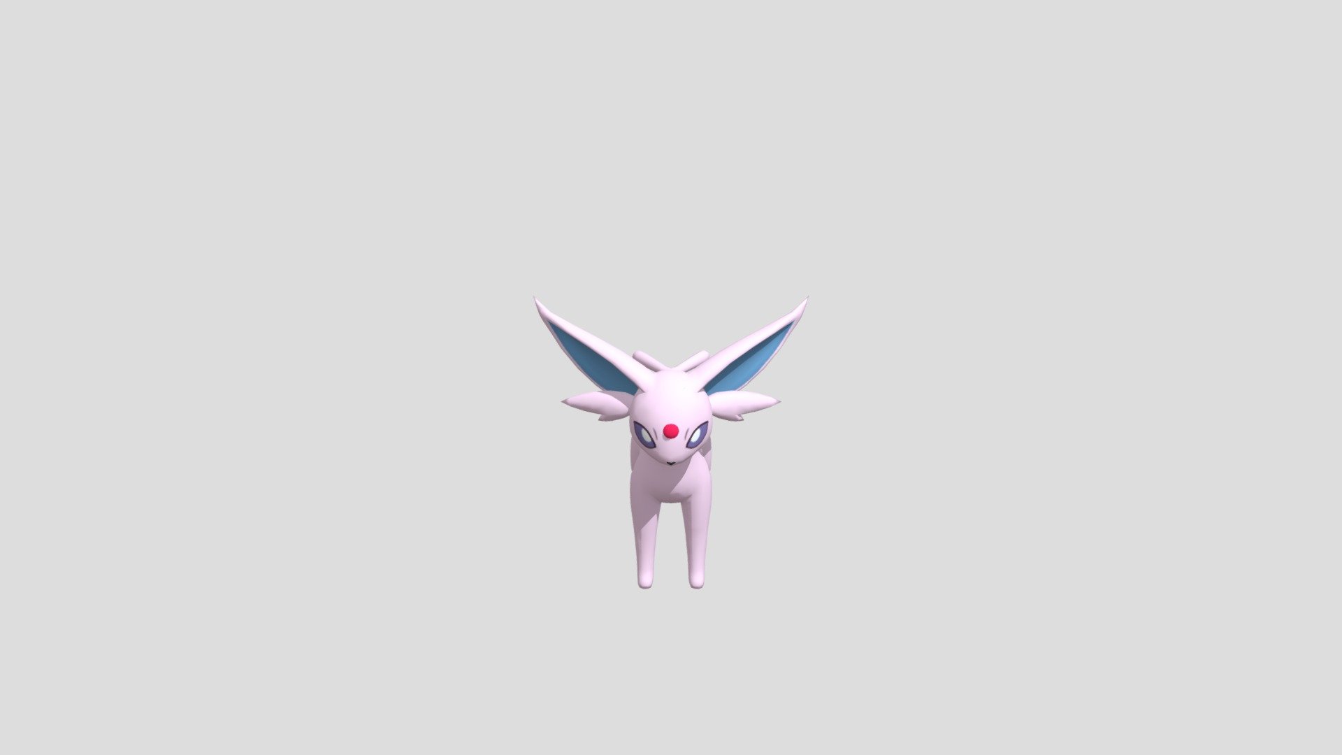 Espeon - Download Free 3D model by LunaEagle [c934a49] - Sketchfab