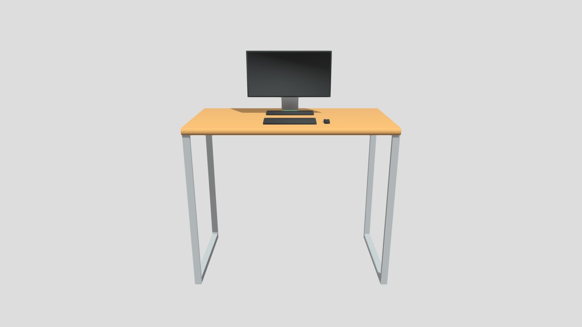 Computer Desk - Download Free 3D model by ethan_garden [c934dc3 ...