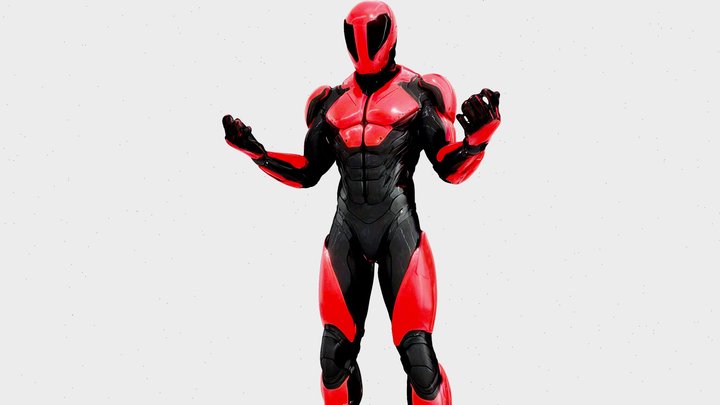 Superhero 3D models - Sketchfab