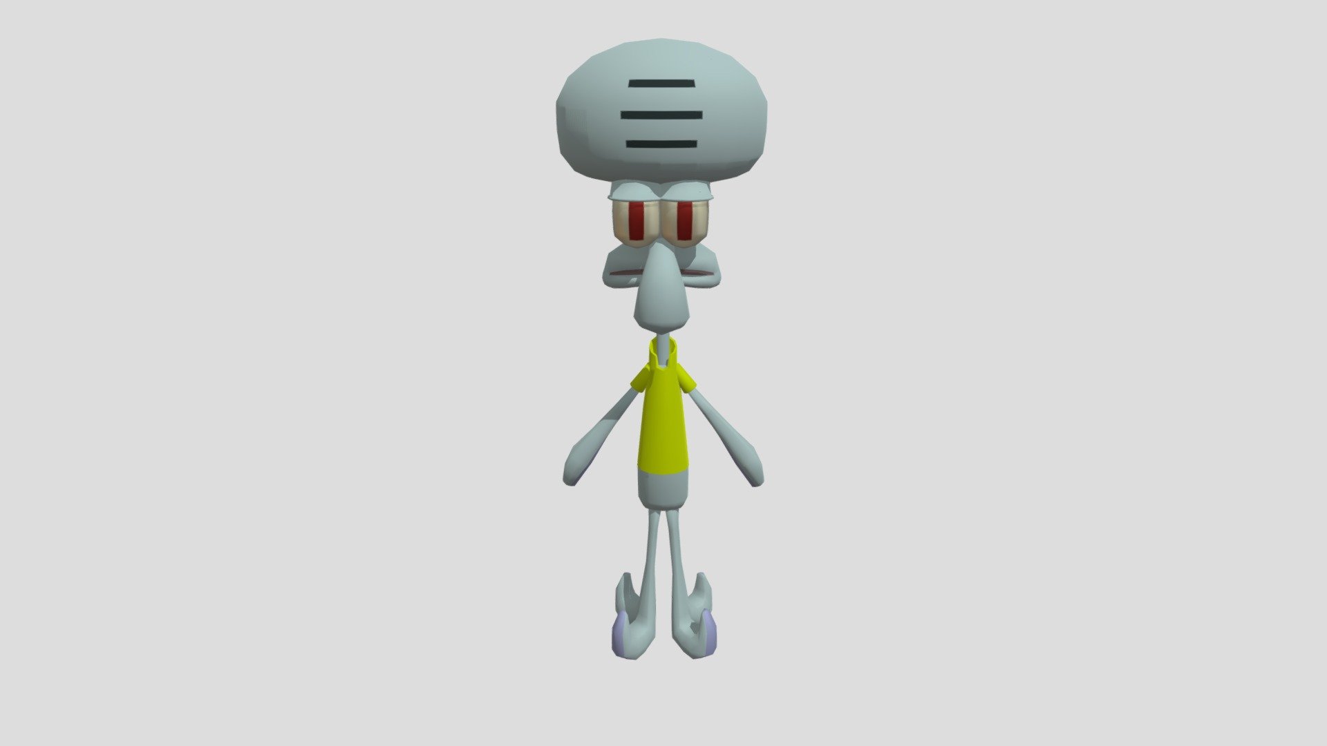 Squidward_Spongebob - Download Free 3D model by amyluvzrob [c93637d ...