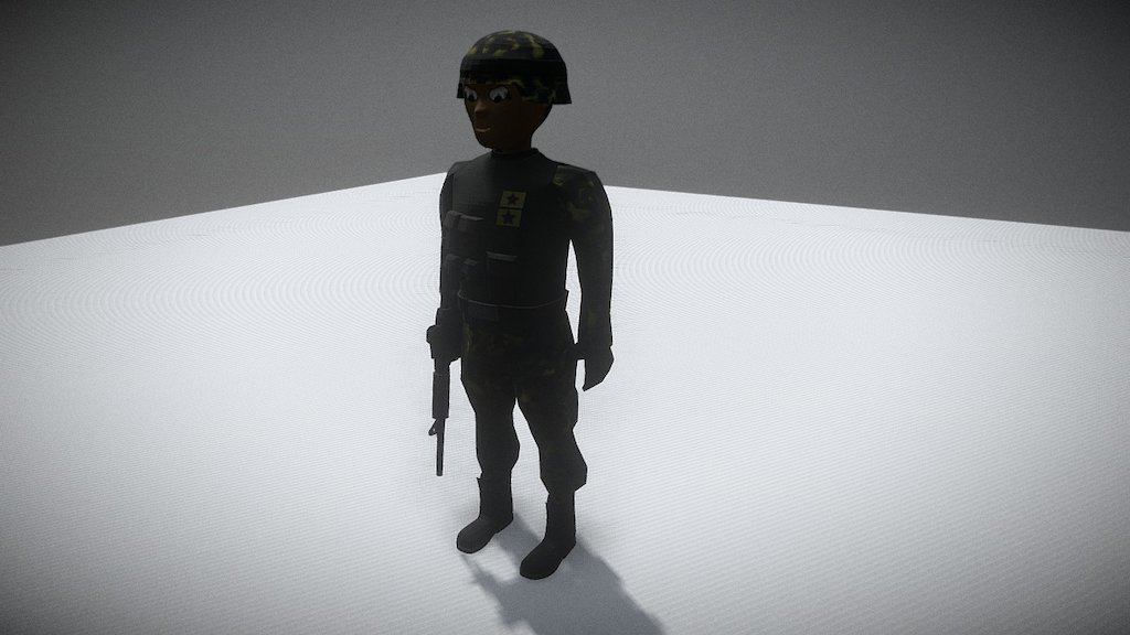 Marine - 3D model by digitaldestinies [c936406] - Sketchfab