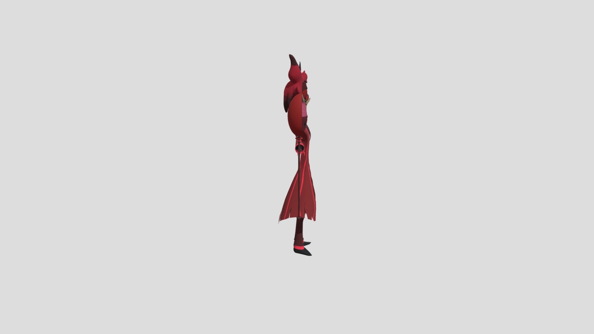 Alastor from hazbin hotel - Download Free 3D model by Natali_sancoeur ...