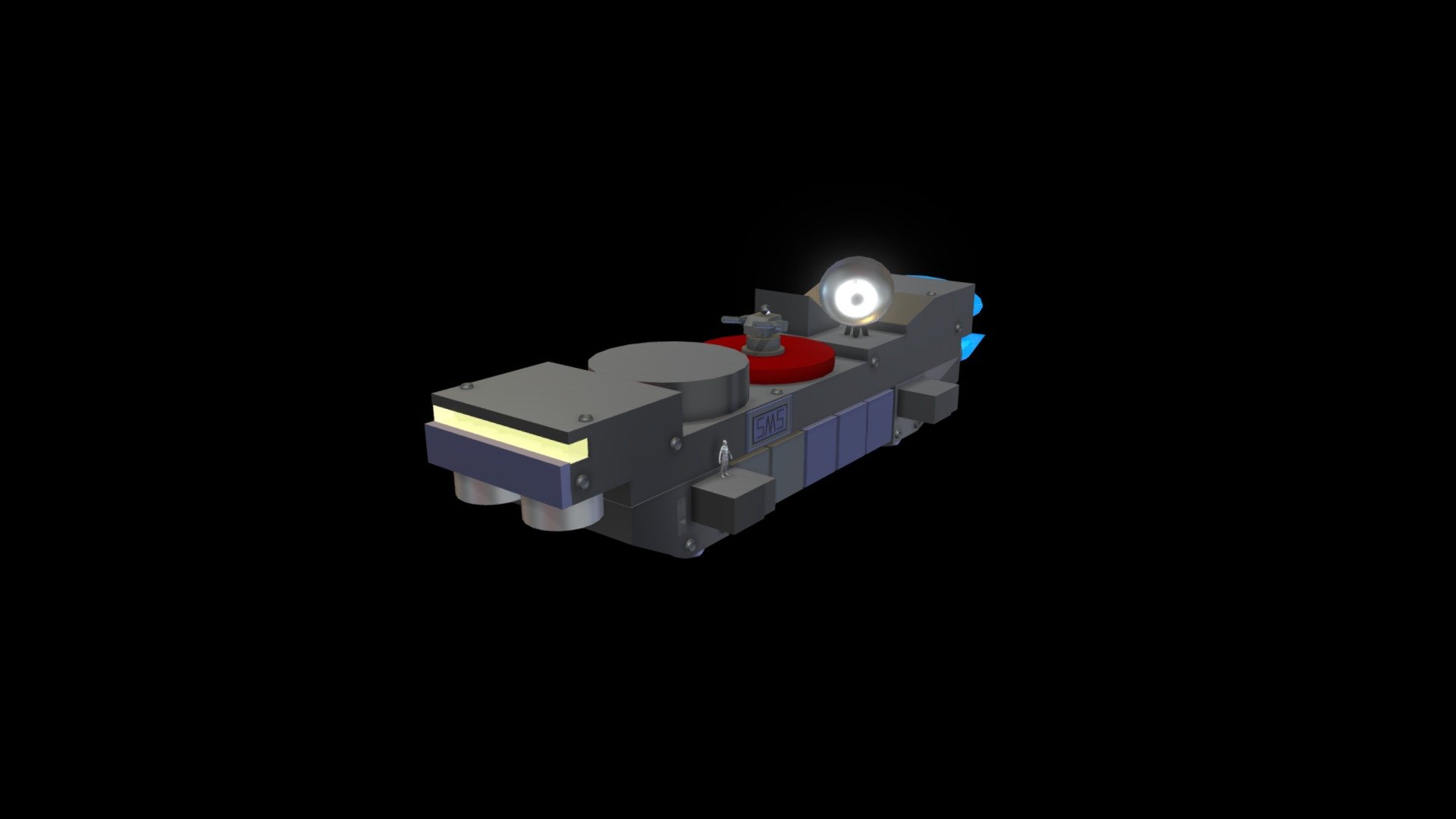 Sms Carrier - 3D model by themighty808 [c93b457] - Sketchfab