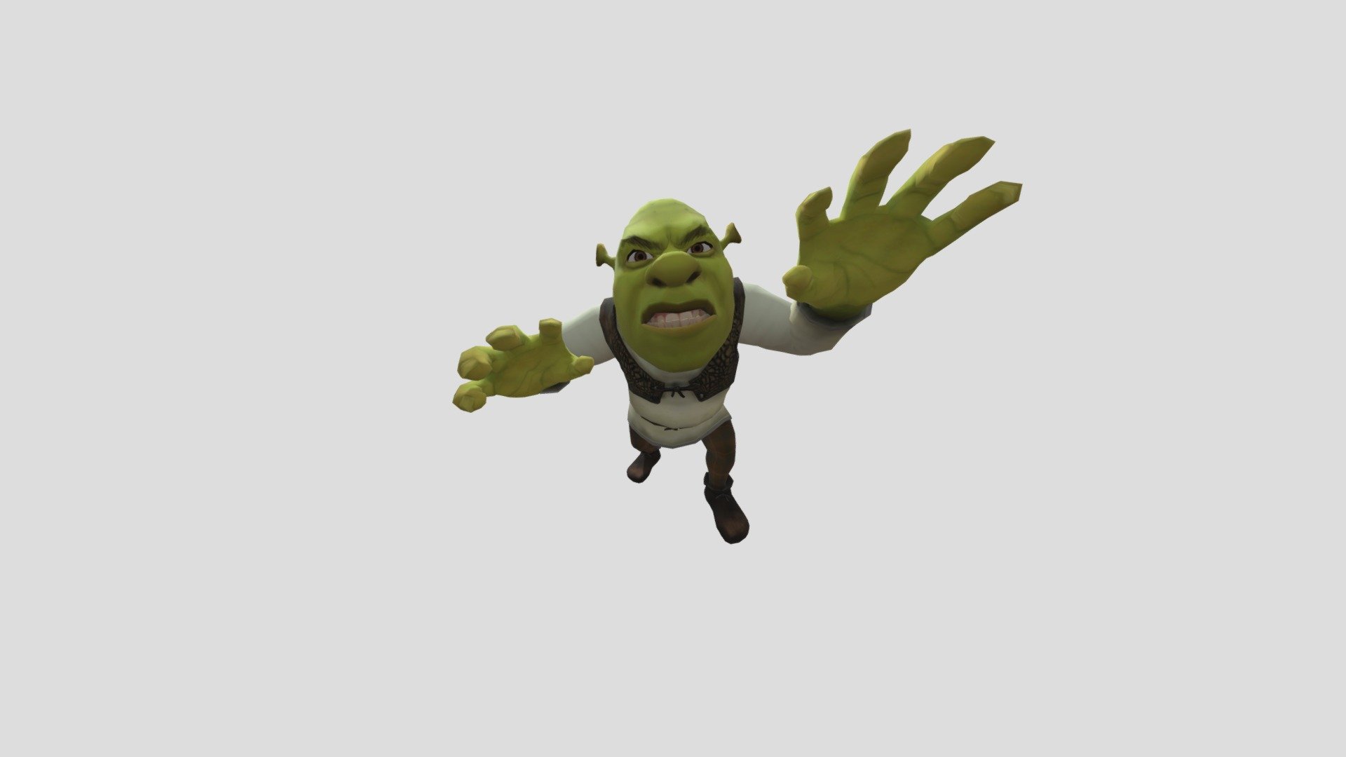 shrek - Download Free 3D model by iddon [c93c112] - Sketchfab