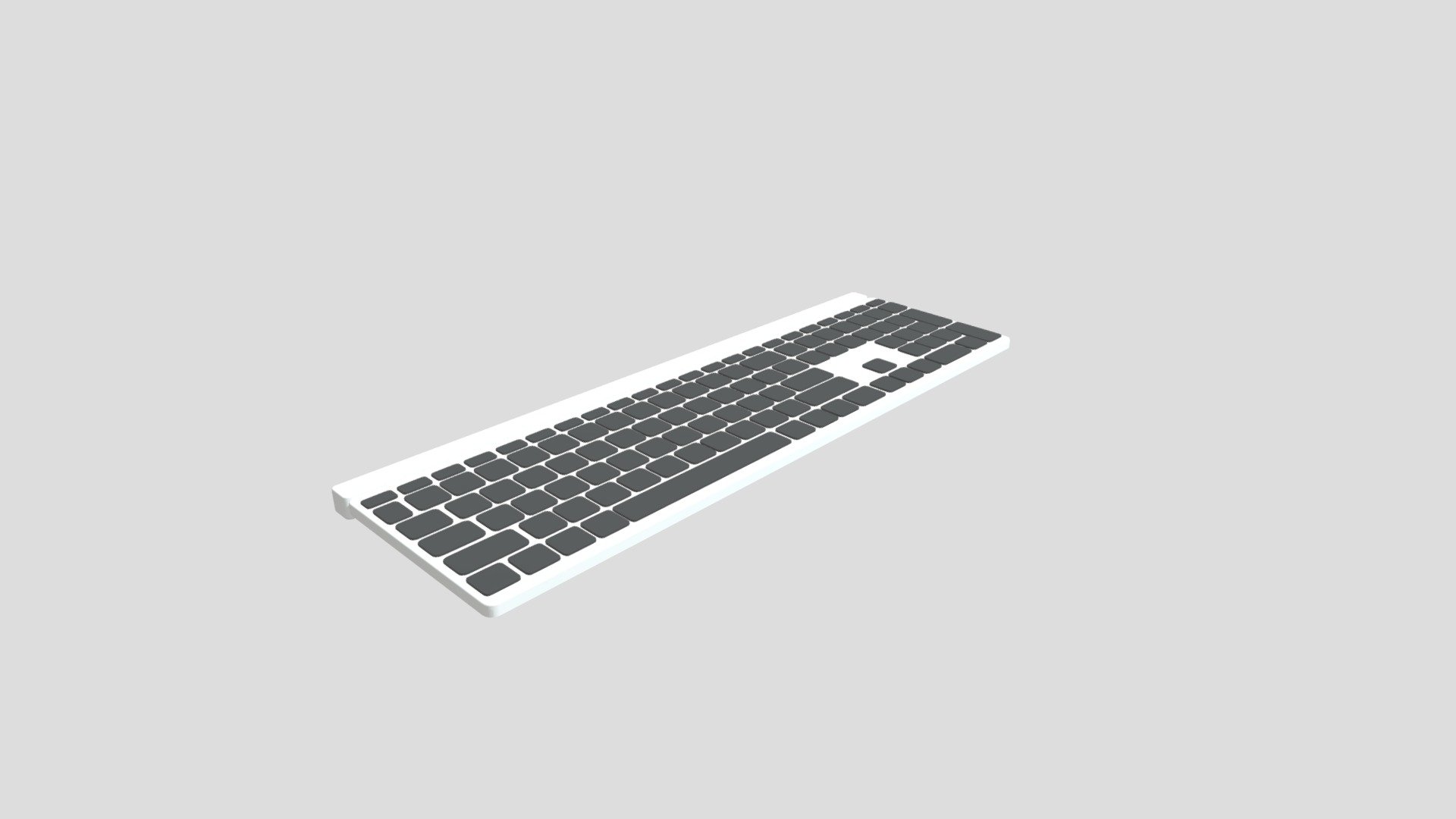 Keyboard(Low-Poly) - 3D model by pevofficialll [c93d312] - Sketchfab