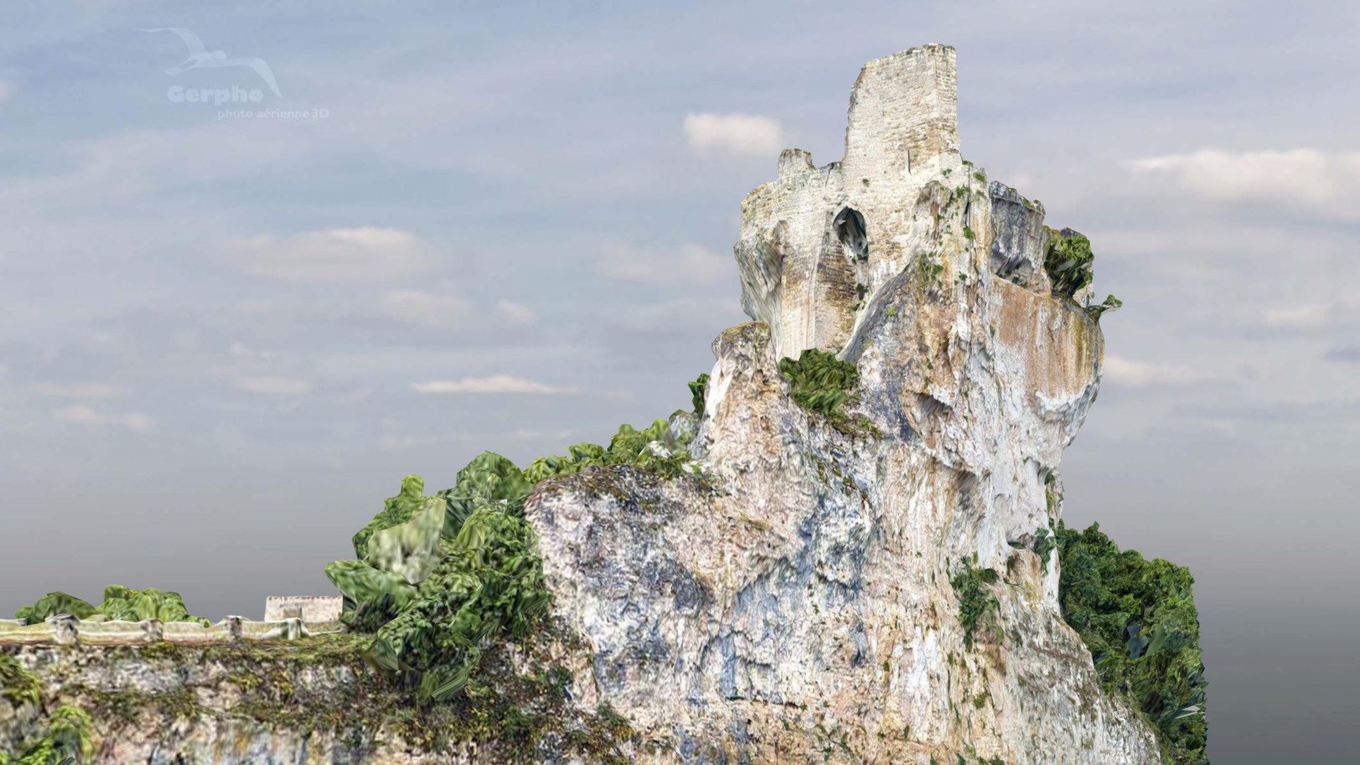 Penne castle w/ guided tour - 3D model by Gerpho 3D (@gerpho) [c93de04 ...