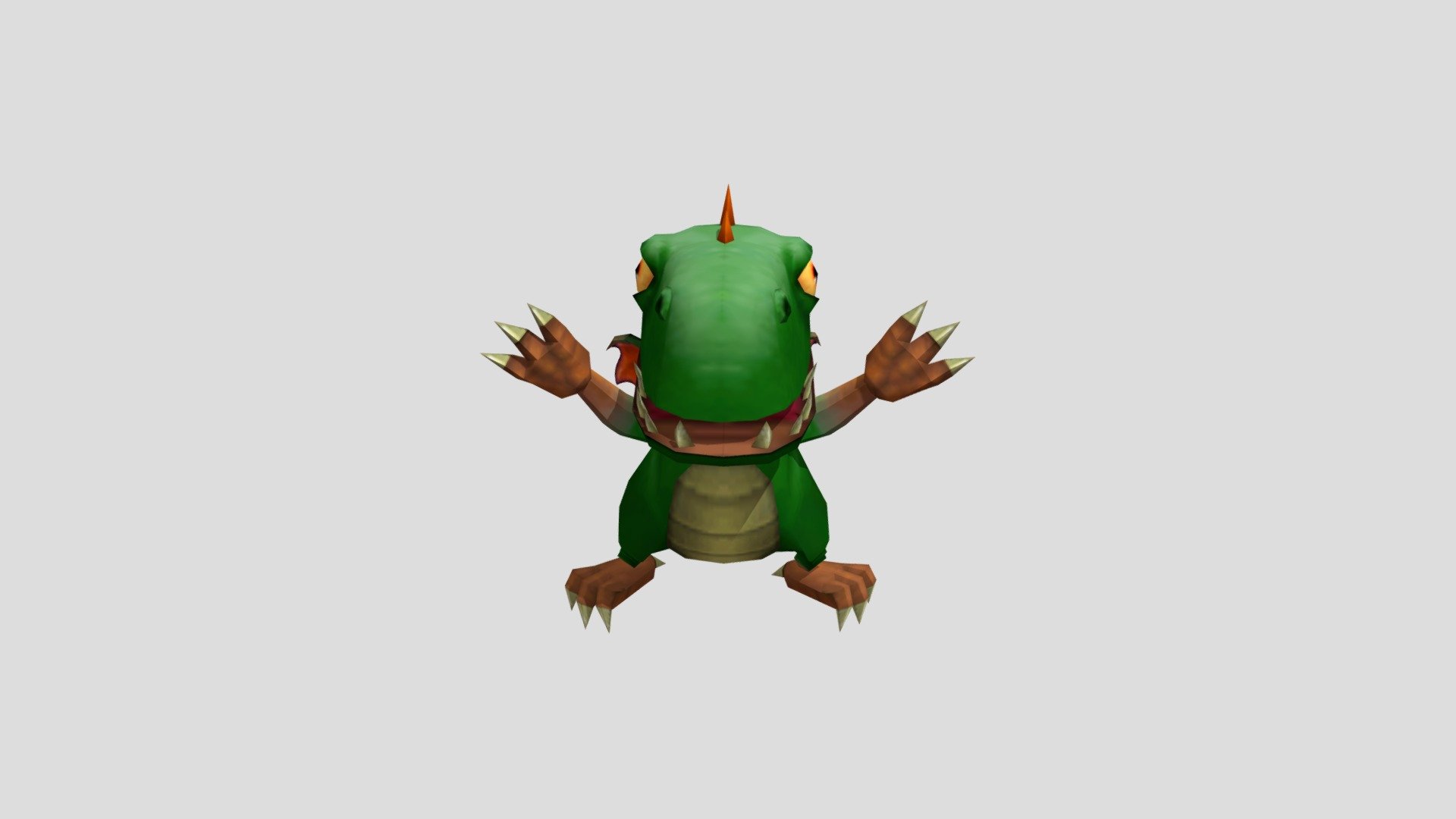 Fygar.obj - Download Free 3D model by markolivas295 [c93df42] - Sketchfab