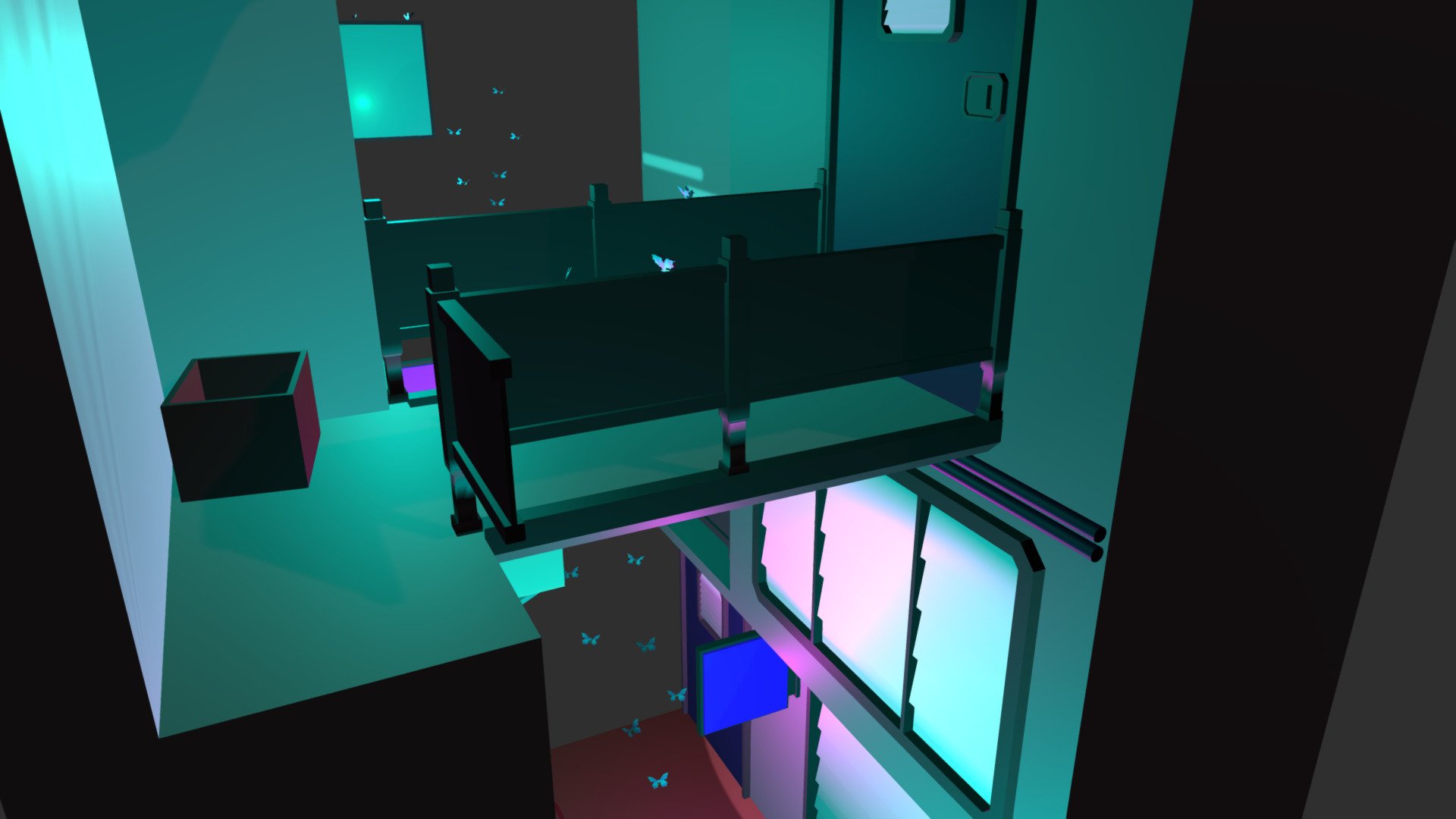 Cube world - 3D model by Elreka [c93f98a] - Sketchfab
