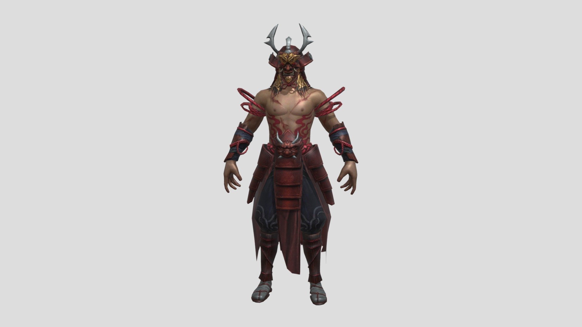 Boss samurai bundle free fire - Download Free 3D model by s ...