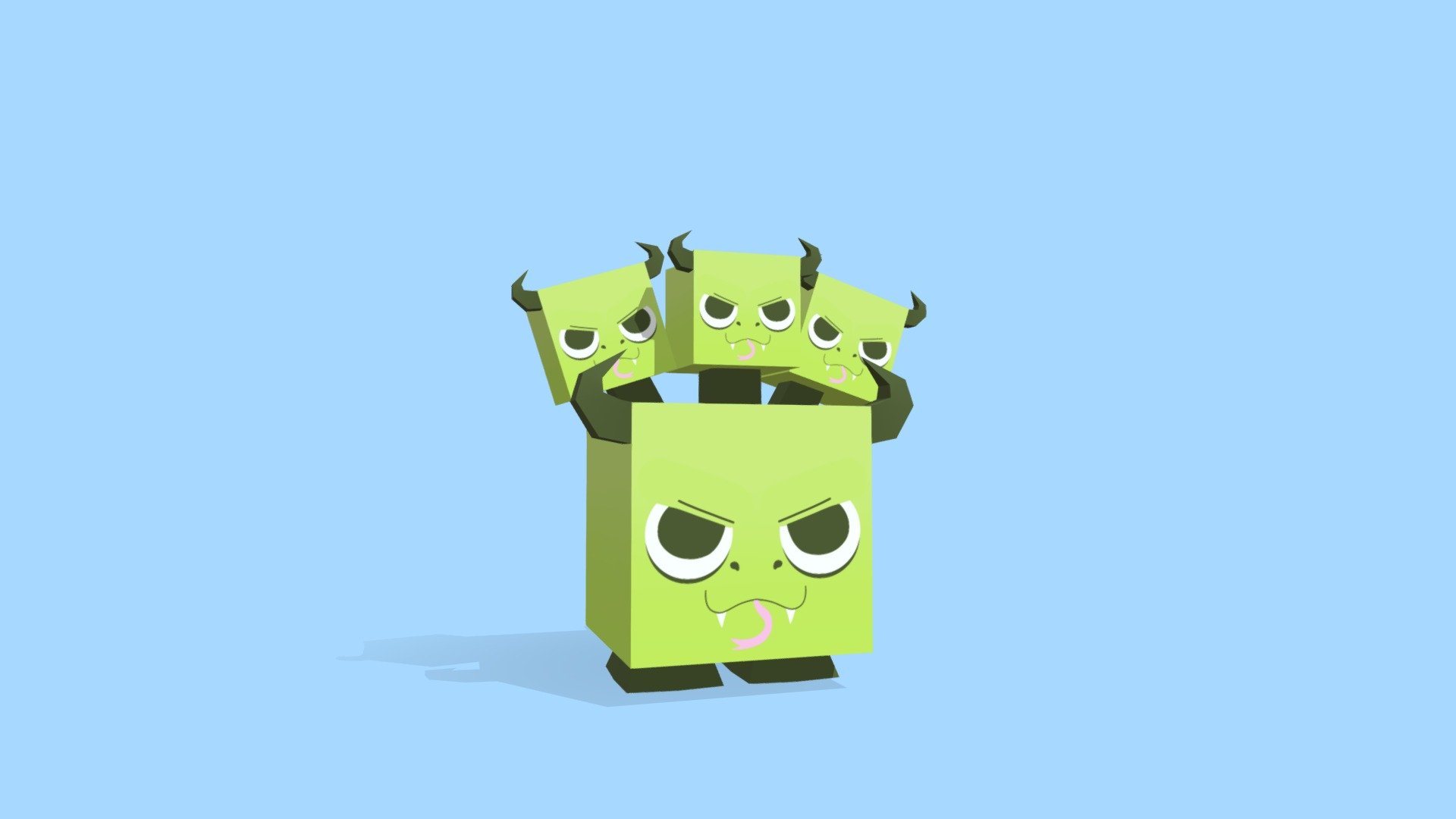 Toxic Hydra - Download Free 3D model by Fer (@Ferkii) [c942d77] - Sketchfab