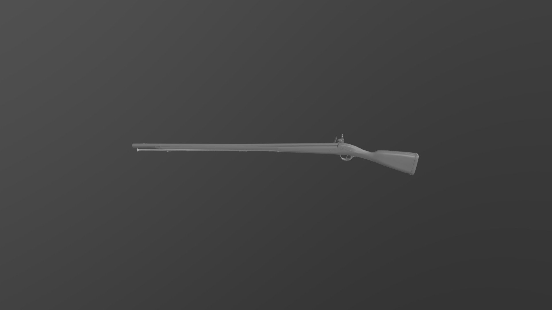 Brown Bess (untextured) - 3D model by vulensk (@aleksandardimoski200923 ...
