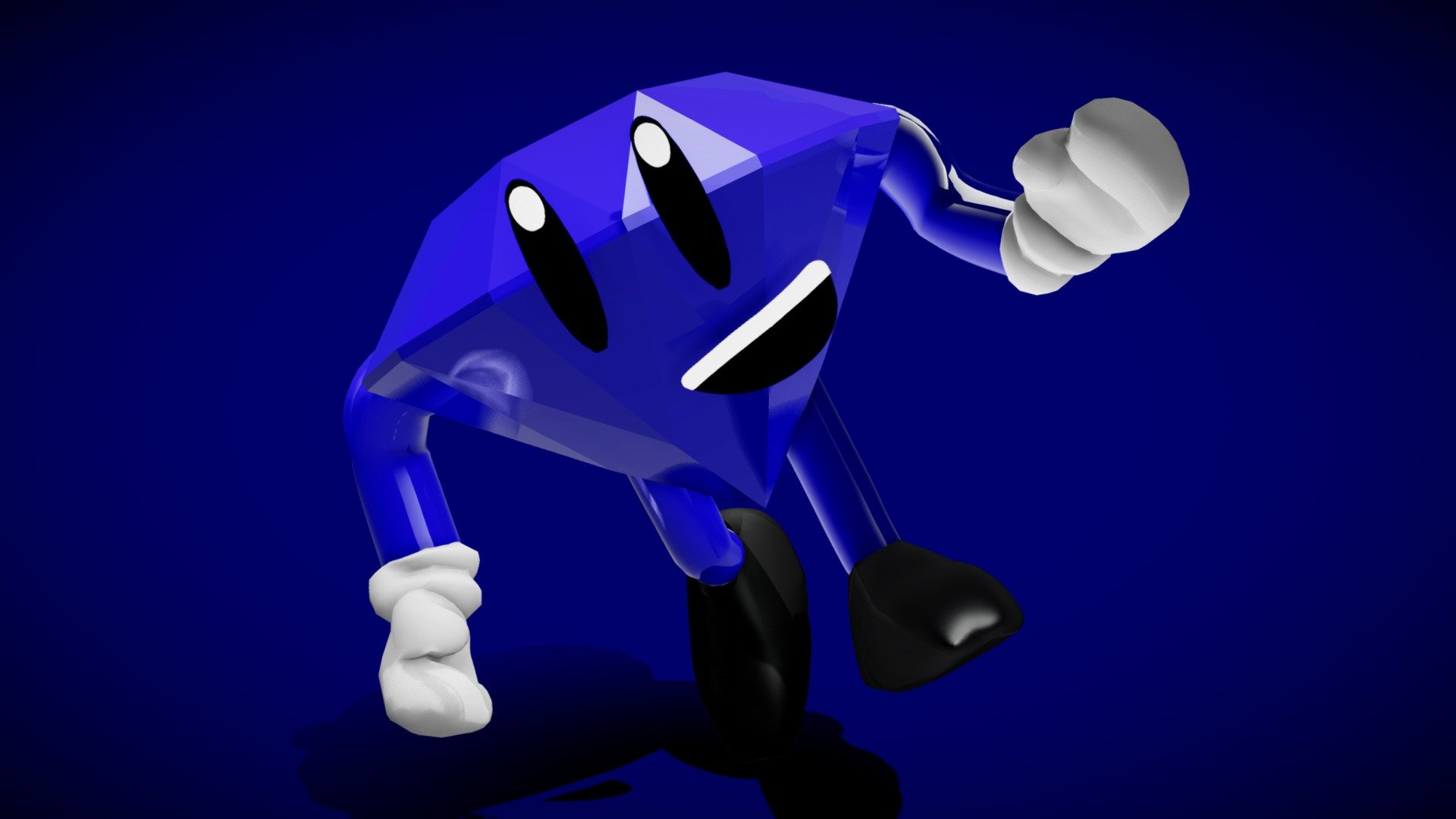 Blue Chaos Emerald - YouTuber - Download Free 3D model by Jacob ...