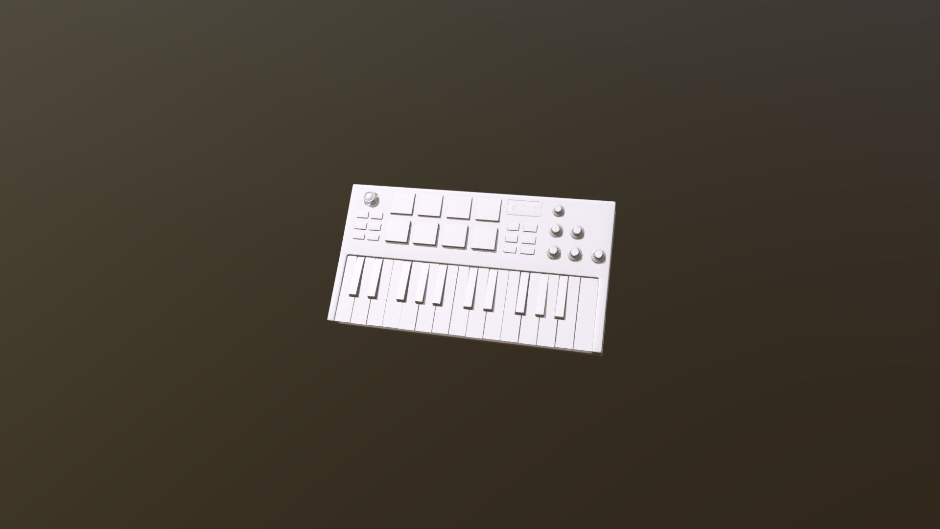 Akai MIDI Keyboard - 3D model by tushardhavle [c945047] - Sketchfab