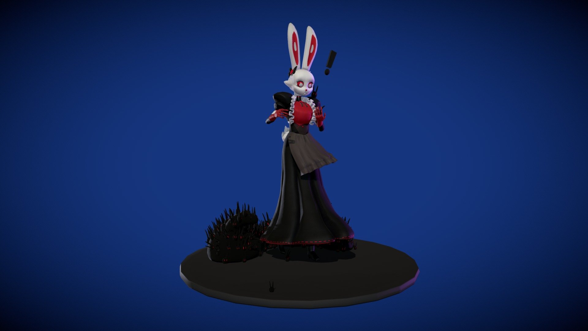 Bun Witch Updated! - 3D model by SarahPlatteau [c946f10] - Sketchfab