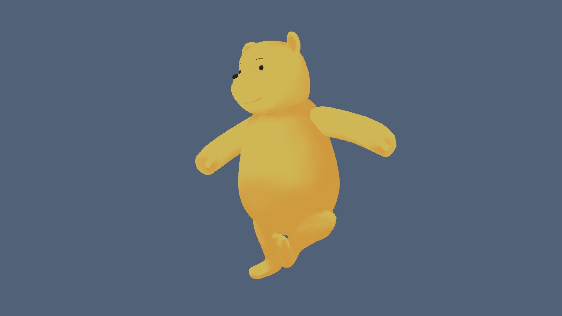 Winnie The Pooh, Rigged - Buy Royalty Free 3D model by lealeelu ...