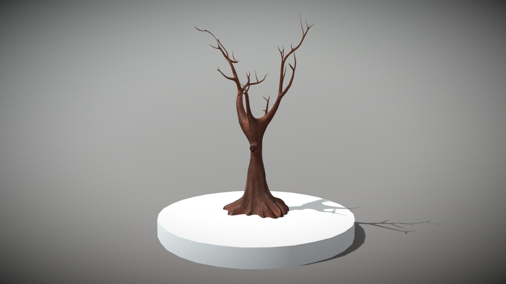 Rusty tree sculpture - Buy Royalty Free 3D model by Creycheek [c947be7 ...