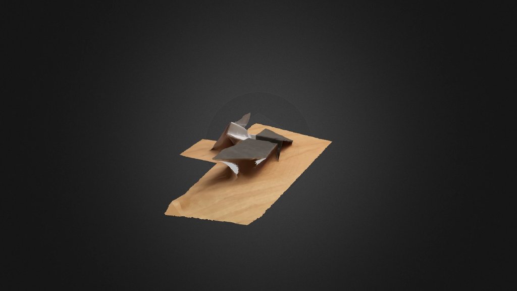 Origami Bird - 3D model by trigrou [c9485f8] - Sketchfab