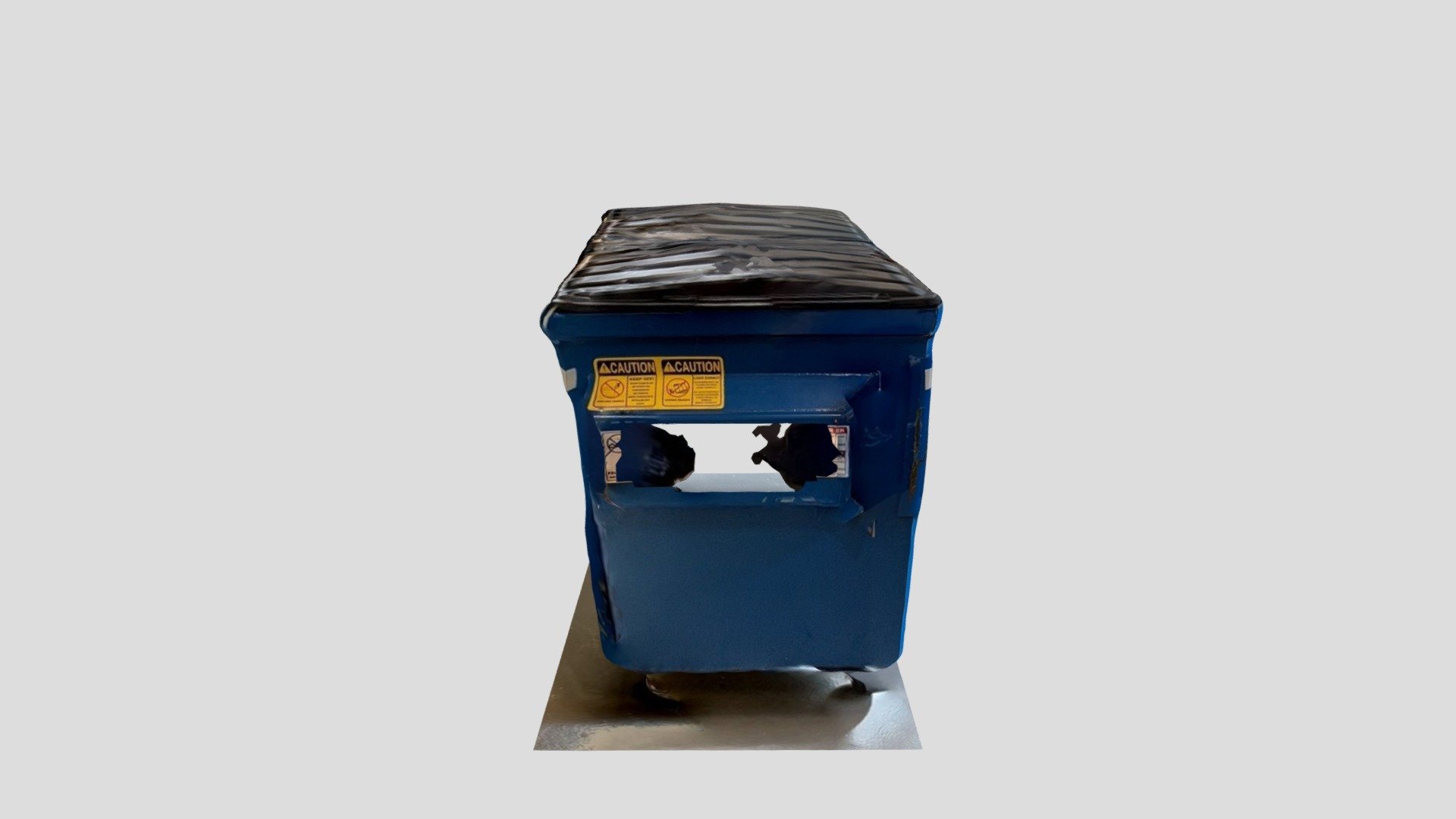 2 yard container - Download Free 3D model by clat [c9491dc] - Sketchfab