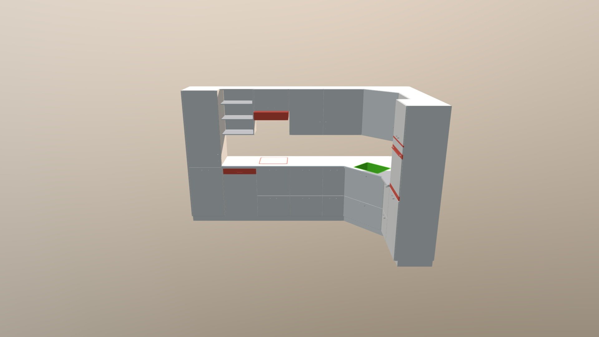 SM Kitchen New - 3D model by virtual-reality-systems ...