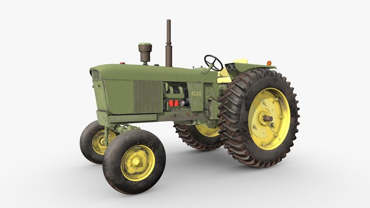 Tractors 3D models - Sketchfab