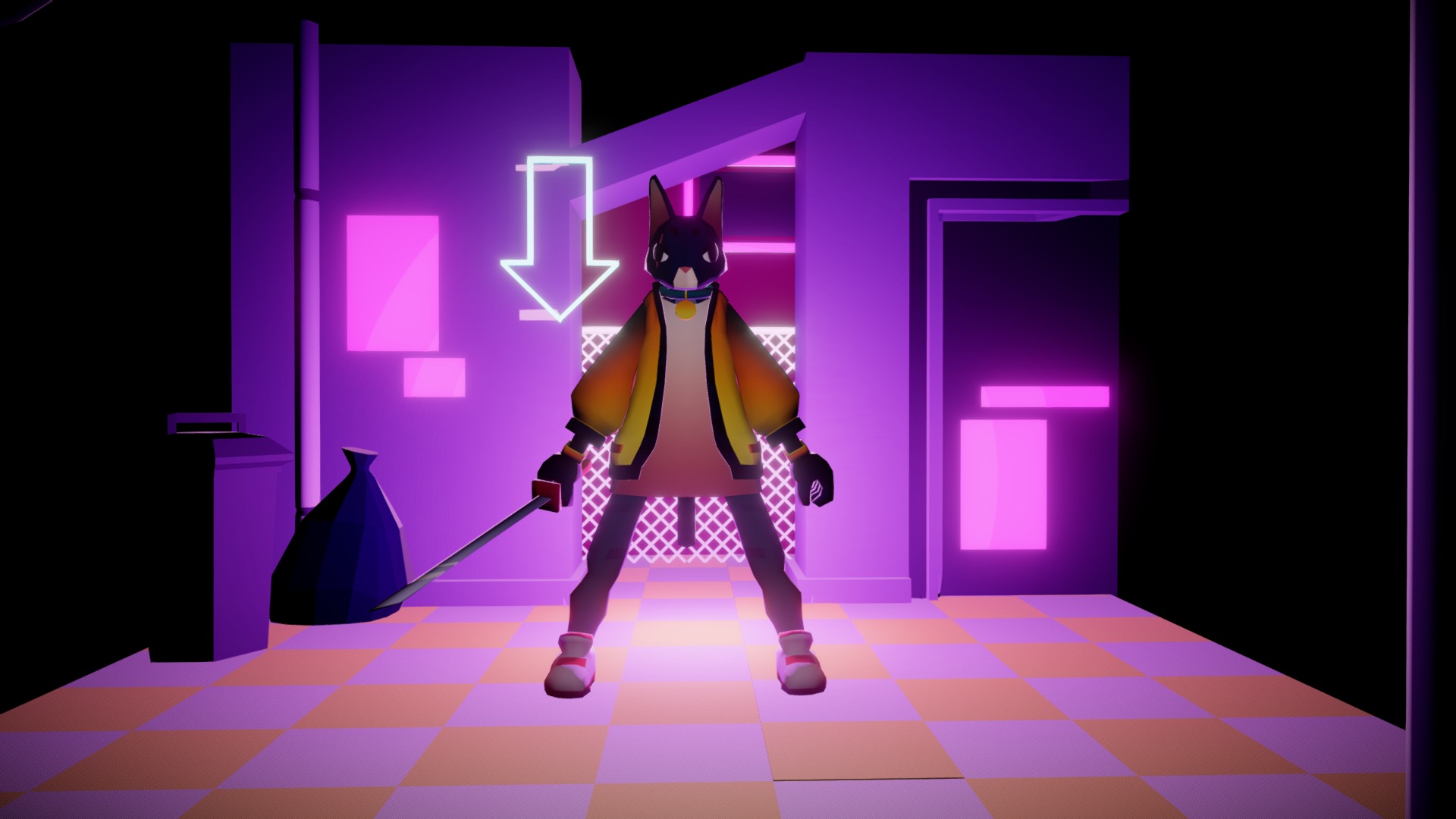 Stray Cat - 3D model by Jeanne Prigent (@JeannePrigent) [c94d734 ...
