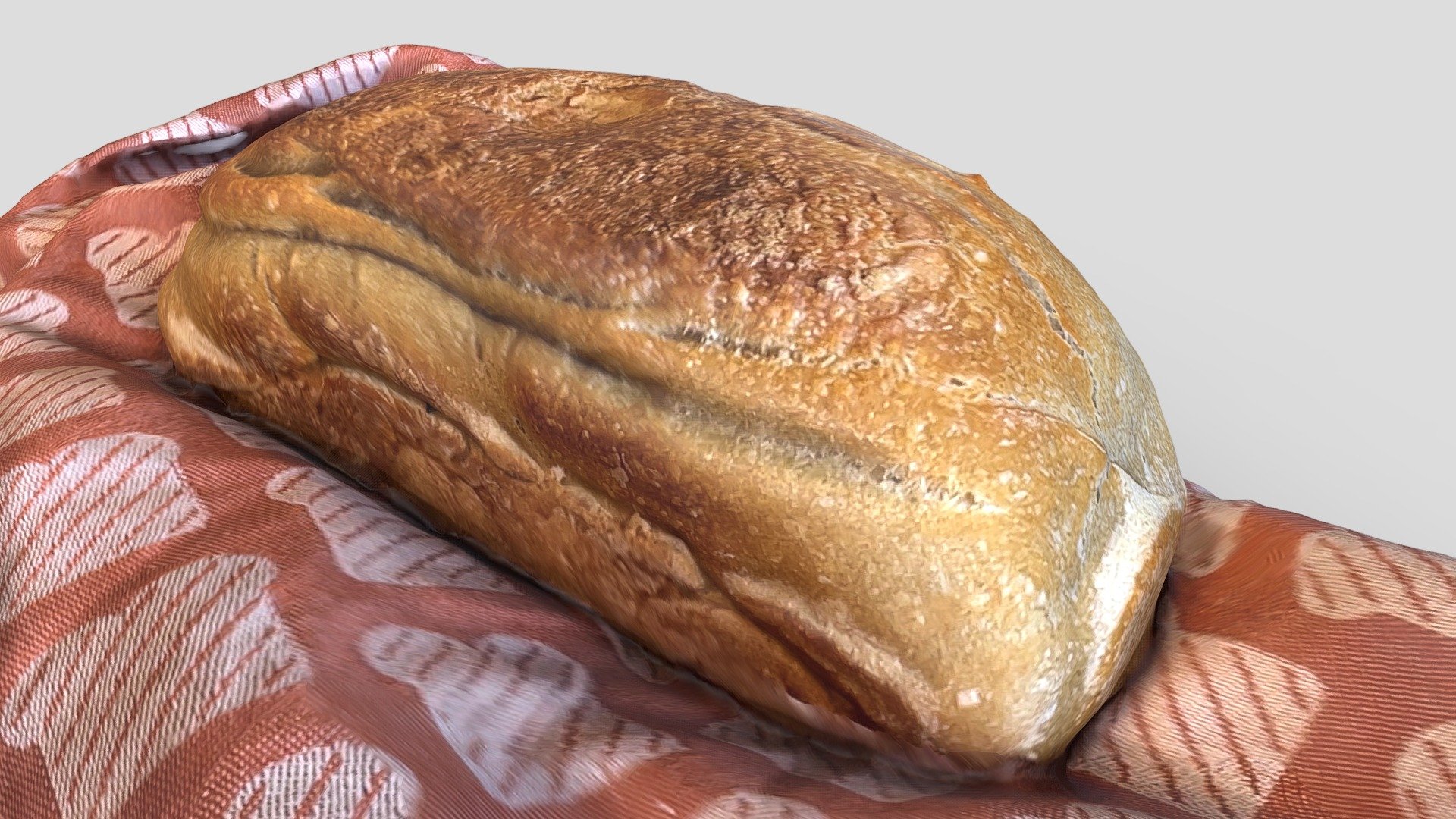 Bread - Download Free 3D model by Derin Pinarbasi (@DerinPinarbasi ...