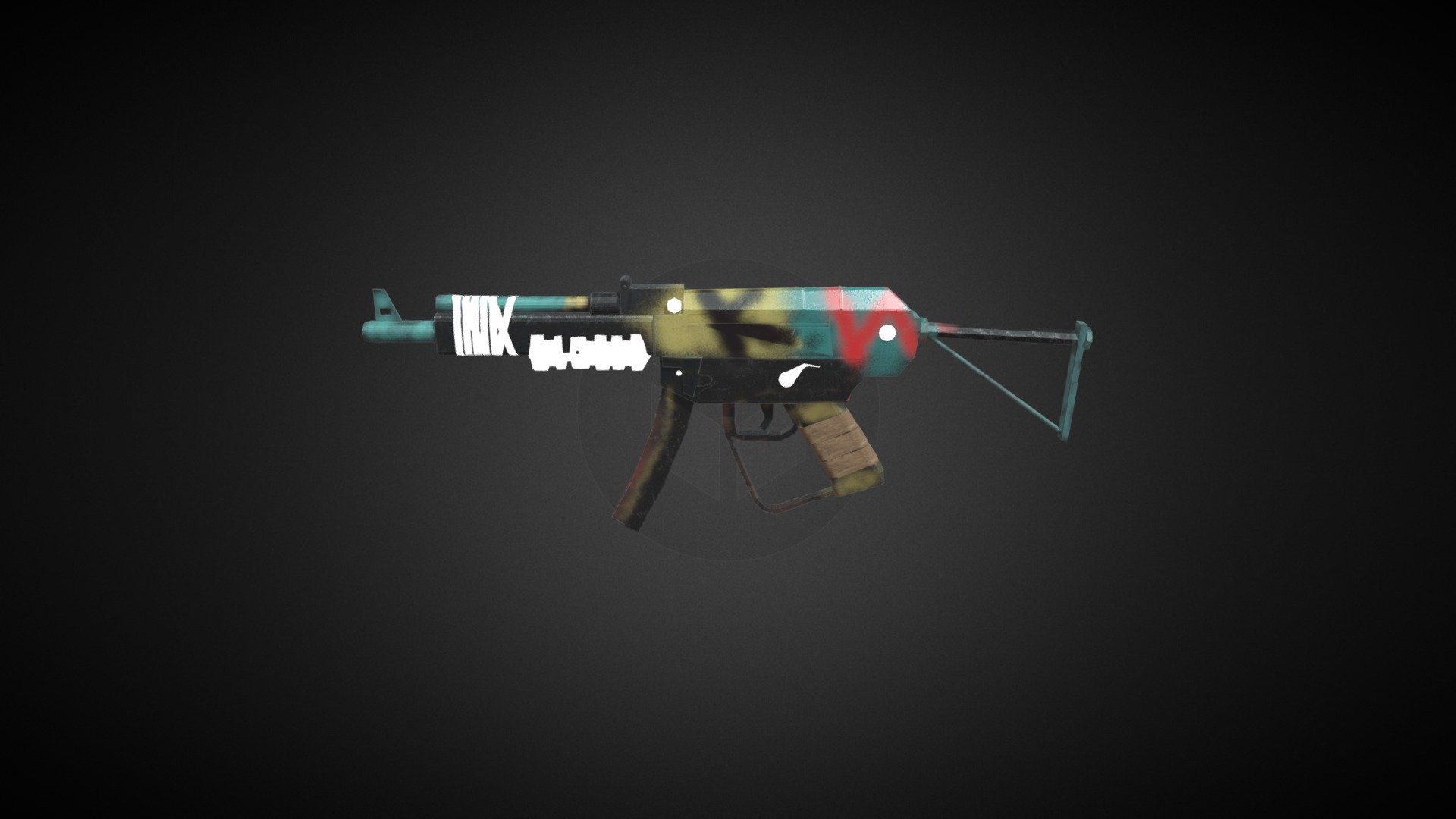 SMG - 3D model by Dhruv.Deshpande [c9501b8] - Sketchfab