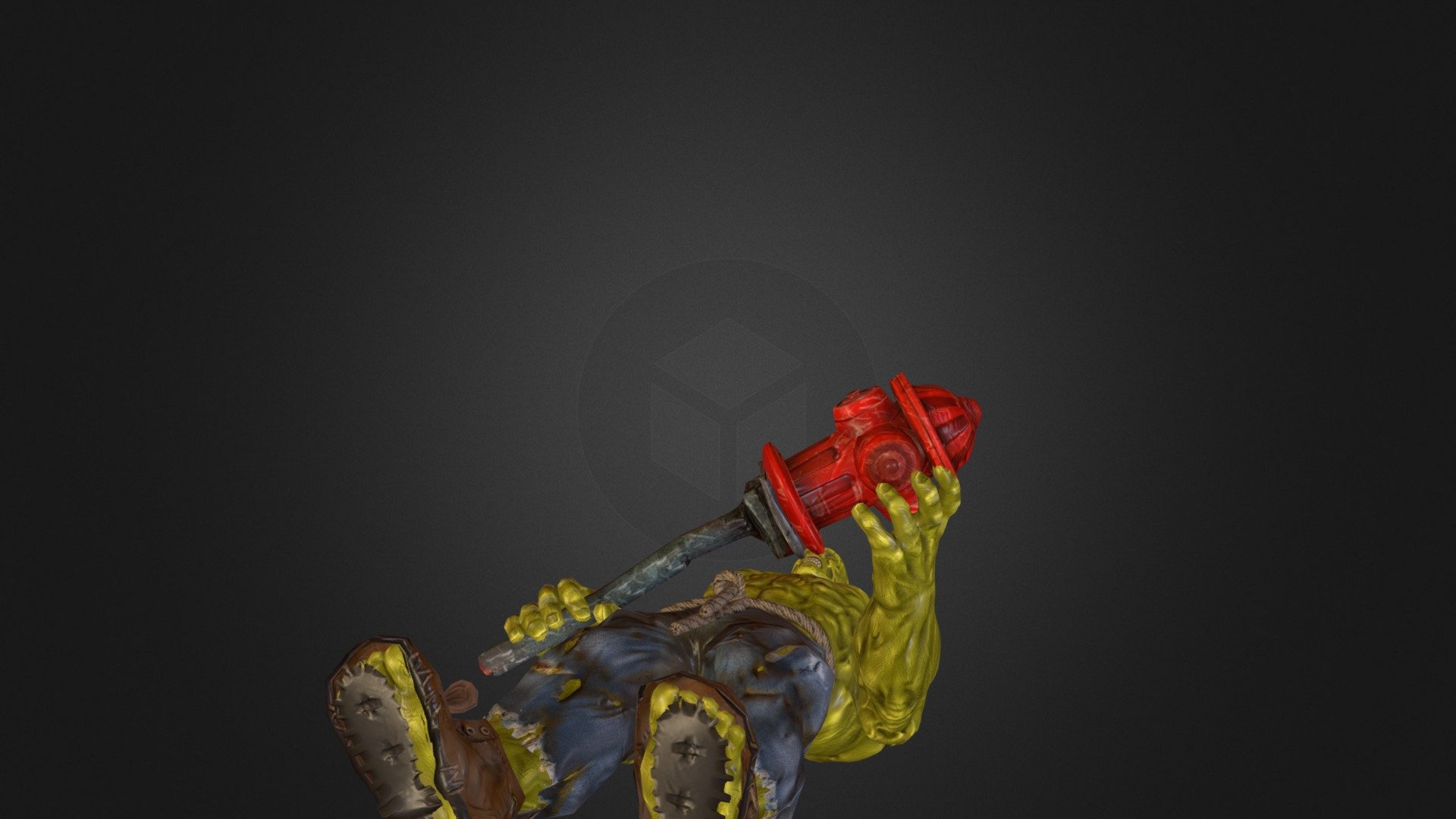 Super mutant - 3D model by skartemka [c950c22] - Sketchfab