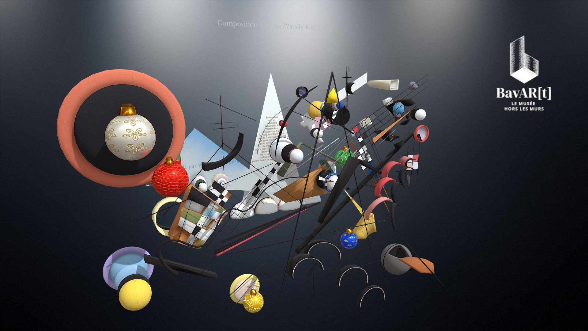 Composition 8 by Wassily Kandinsky - Revisited - 3D model by BavartApp ...