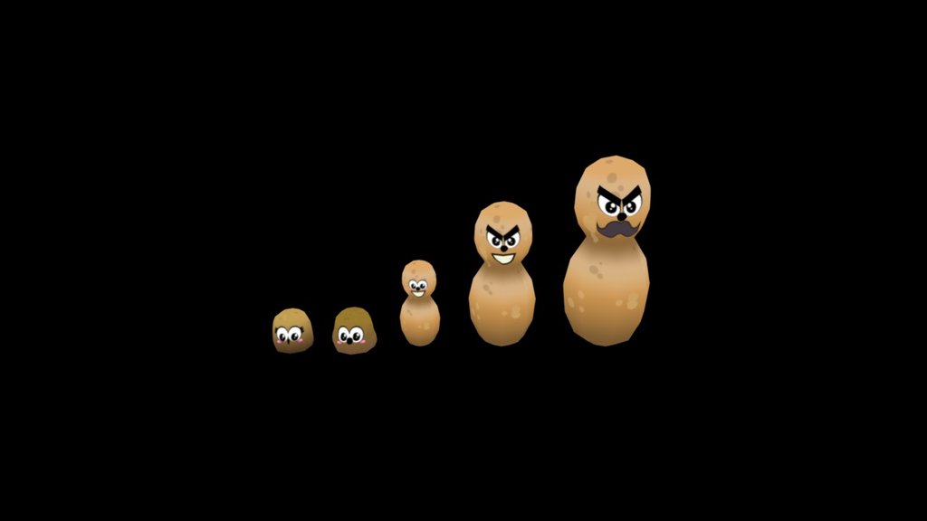 All Dookies - 3D model by Nitesh Chauhan (@Nitesh) [c952f3b] - Sketchfab