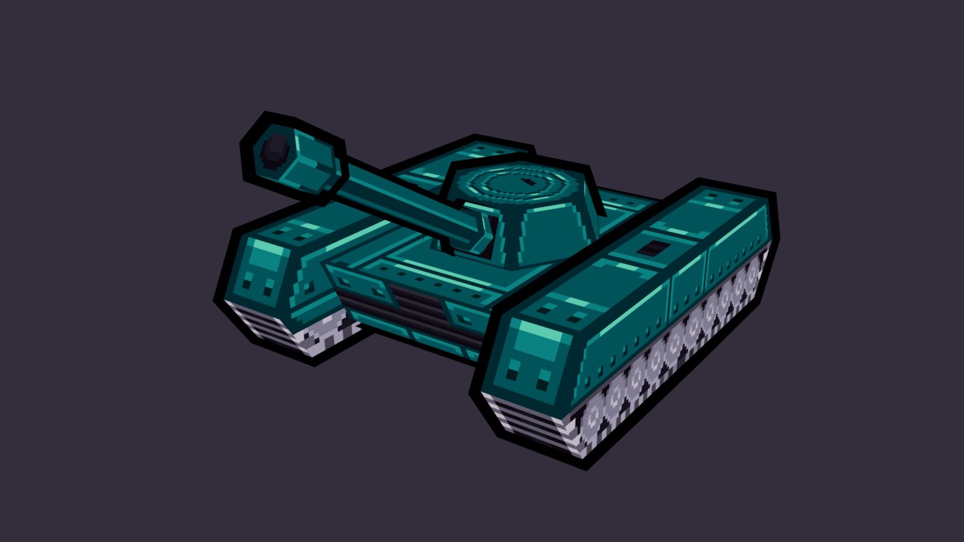 Tank -Toonnel Raiders- - 3D model by Bysamy [c954694] - Sketchfab