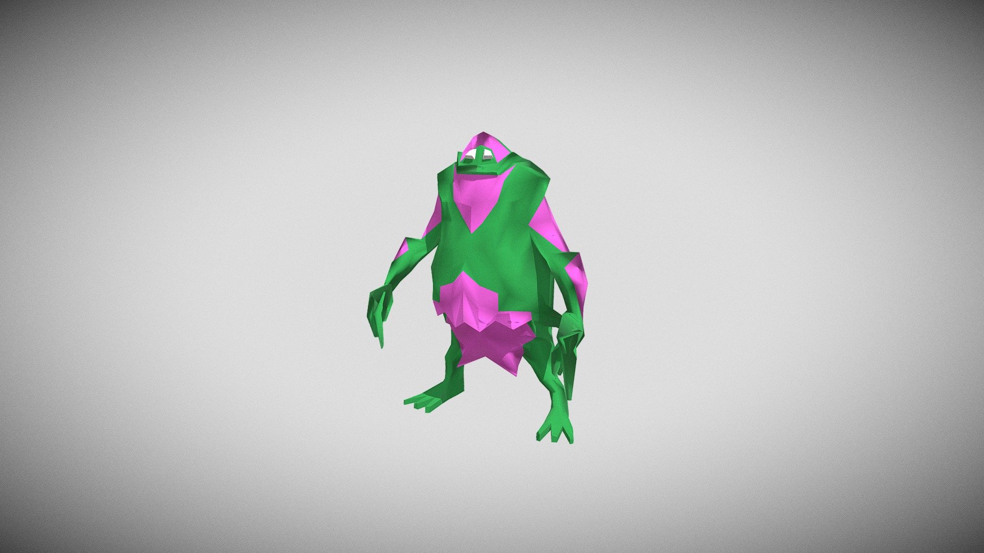 Lowpoly Character Modeling Challenge with Spline - 3D model by ...
