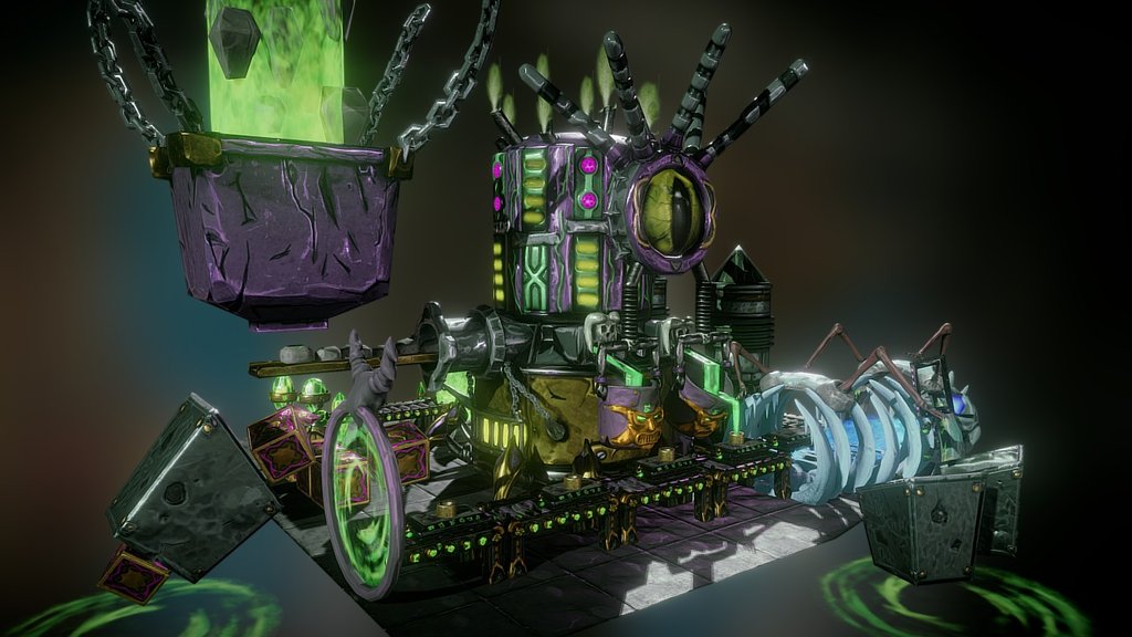 Demonic Foundry - Final Scene - 3D model by Leoluch [c954d98] - Sketchfab
