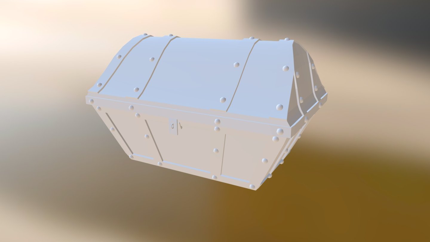 Treasure Chest Simple (low) - Download Free 3D model by photonmammoth ...