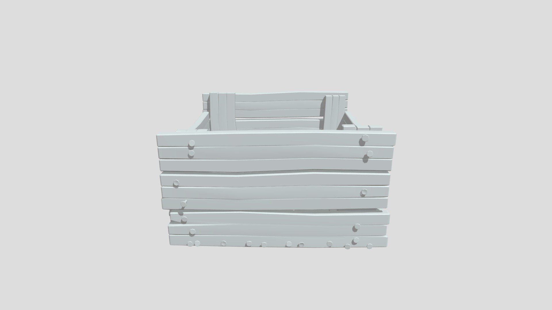 Crate - Download Free 3D model by MitchC [c955a30] - Sketchfab