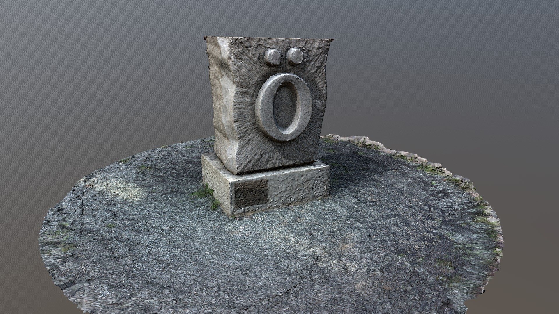 Monument - 3D model by AVZ (@micropalaeontology) [c956c57] - Sketchfab