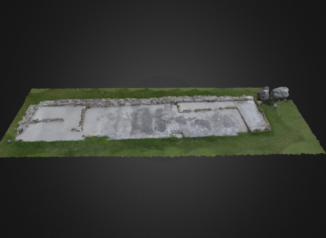 Uxmal C-shaped str. 1 - 3D model by yucatan [c958d49] - Sketchfab