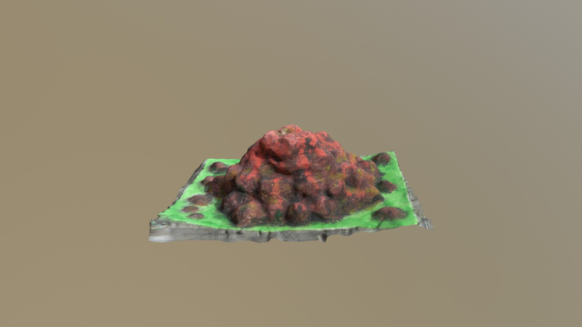 Volcan - 3D model by MartaGijon [c95a41e] - Sketchfab