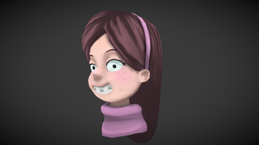 Mabel pines - 3D model by drcreo [c95b2f7] - Sketchfab