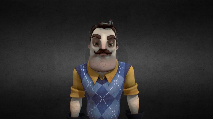 Hello neighbor 3D Models Sketchfab