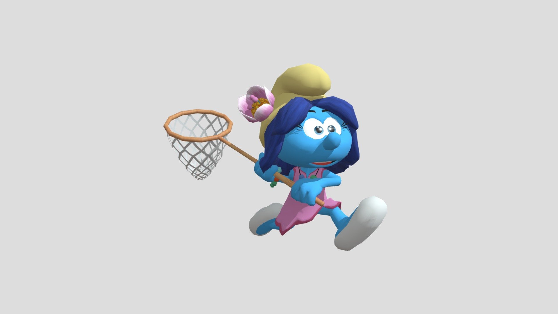 Smurfblossom_Run - 3D model by Maddie.Osness [c960598] - Sketchfab