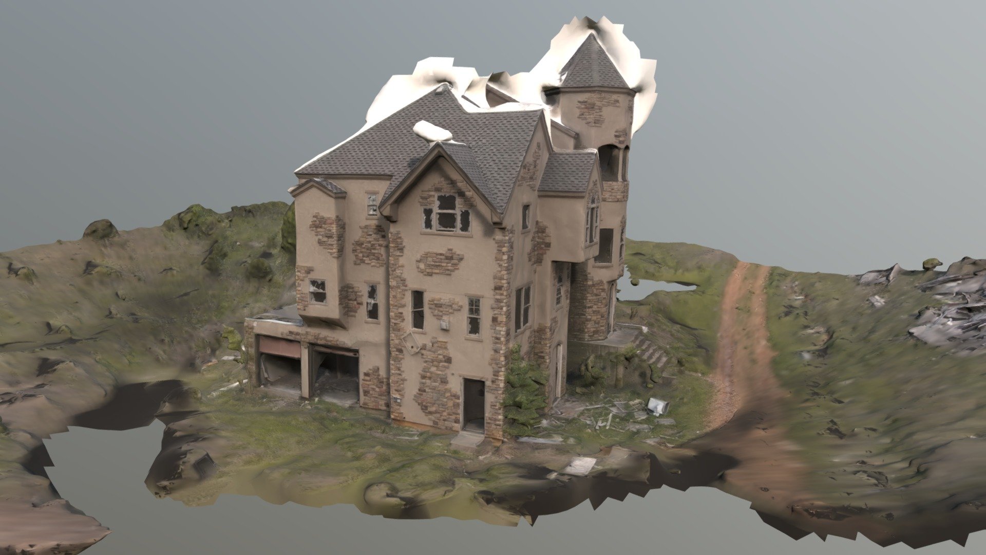 Silver Dollar City - House 1 - Download Free 3D model by ubermeisters ...